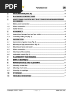 HPCE Dynamis 500+ Operations Manual | PDF | Pump | Valve