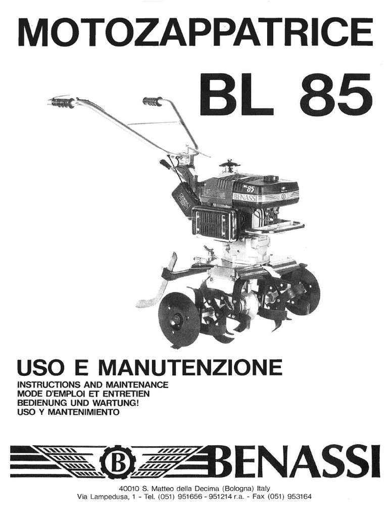 BL 85 Minarelli | PDF
