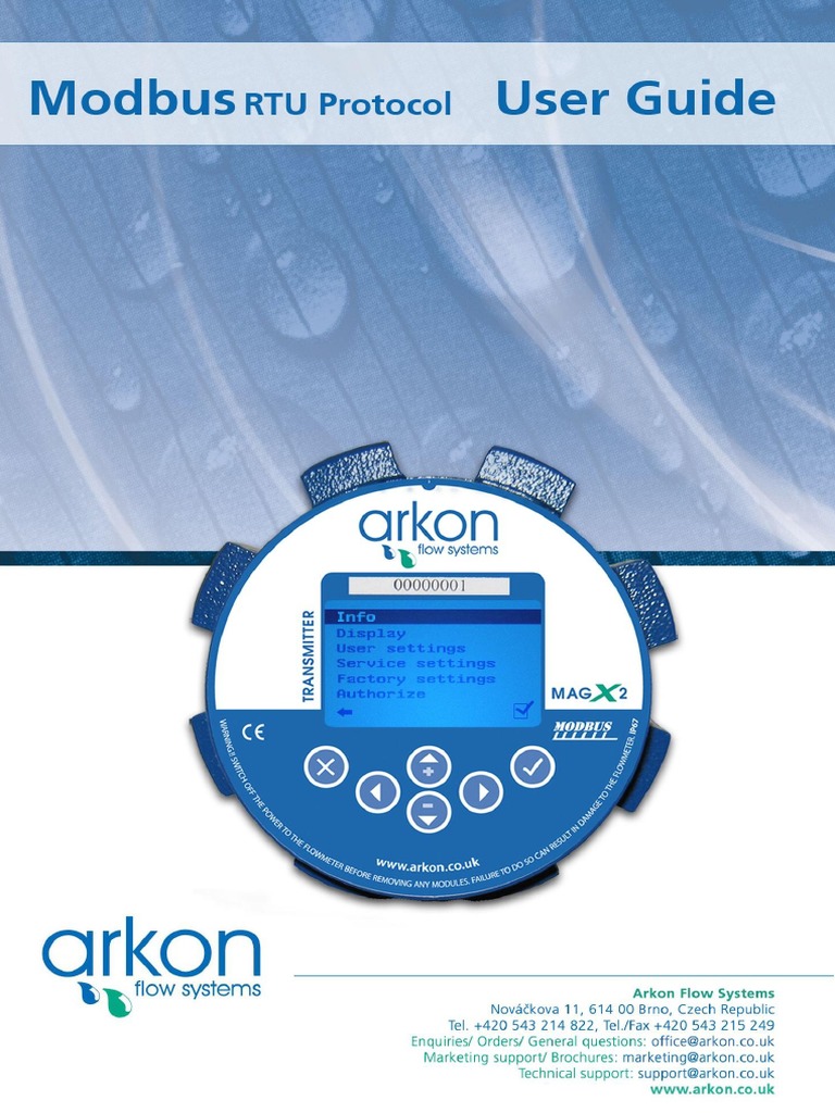 MAGX2 Modbus RTU User Guide - 0-V1.5 23-01-2018 | PDF | Computer Data | Computer Architecture