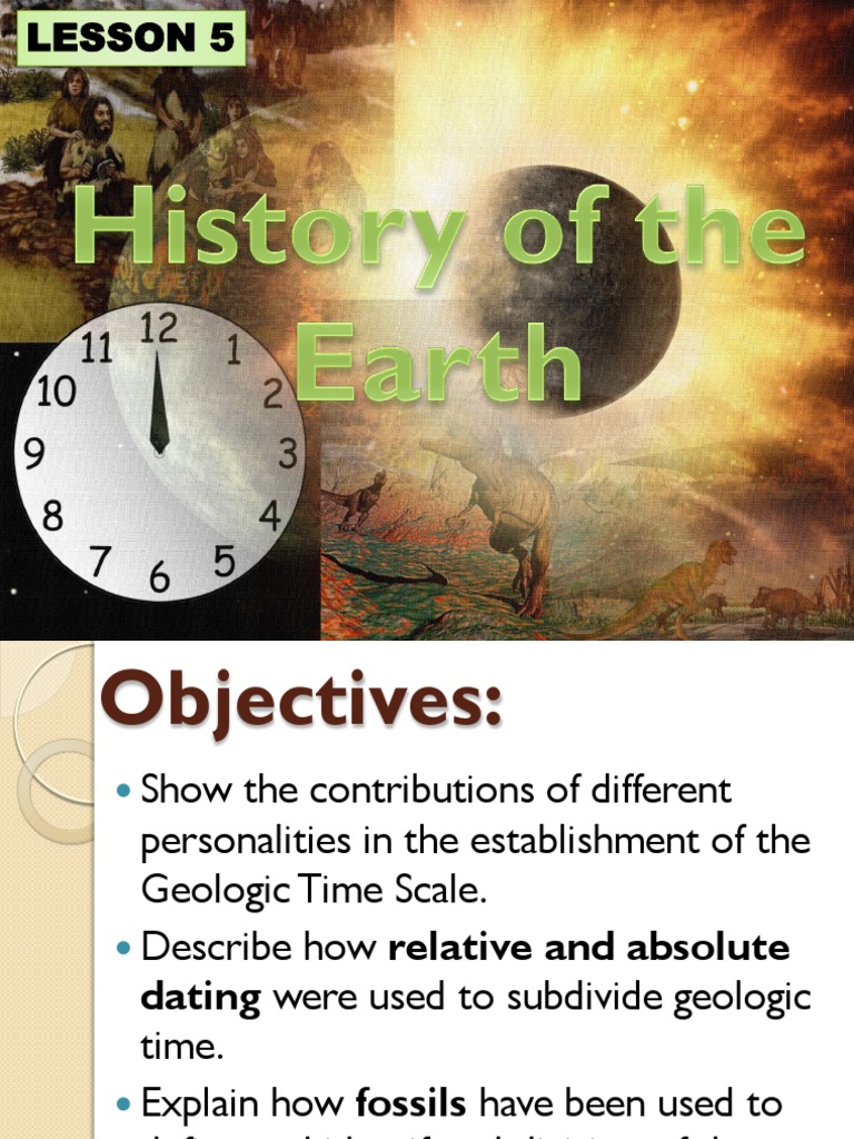 Earth and Life Science: Lesson 5 History of The Earth | PDF | Geology ...