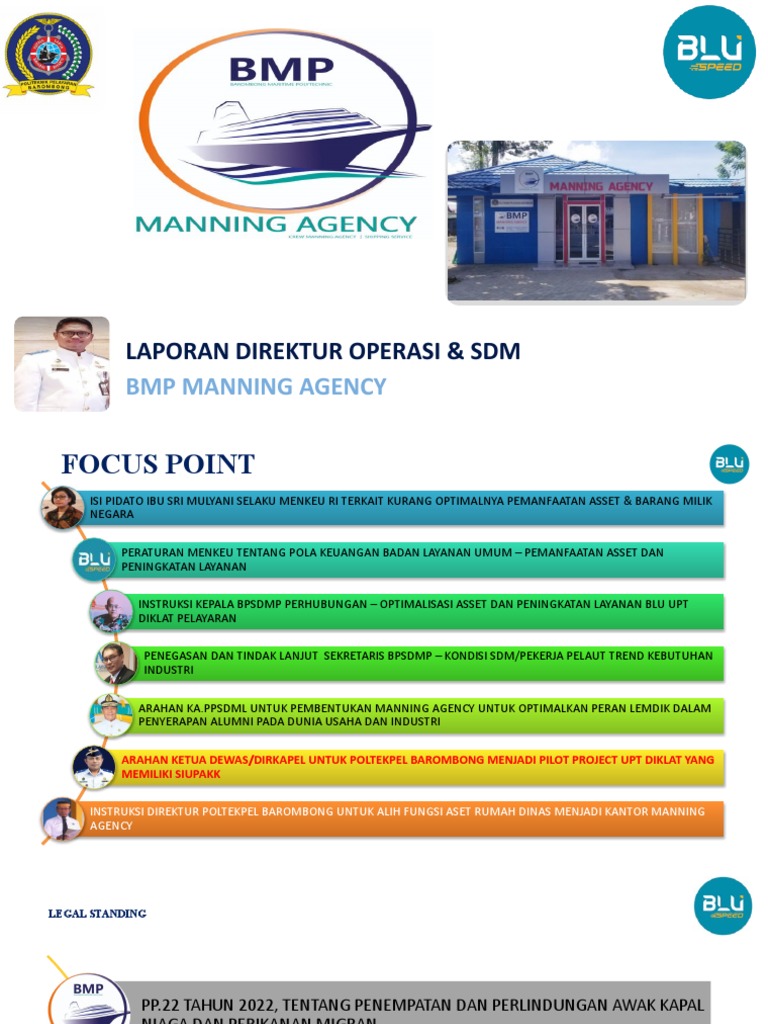 Laporan Dir Operasi BMP | PDF | Bisnis
