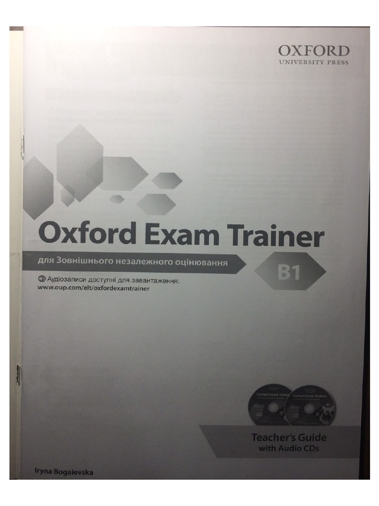 Oxford Exam Trainer B1 Work Book For Oet Workbook | PDF