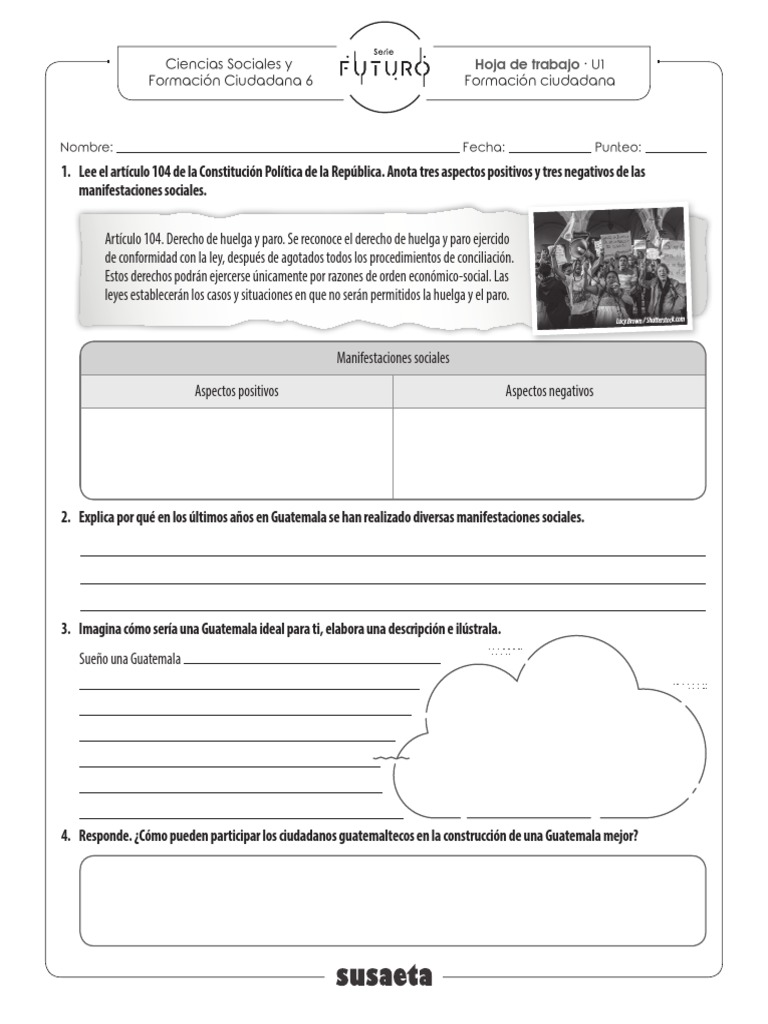 Formacion Ciudadana 4 Pdf Guatemala