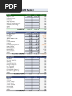 Rich Dad Financial Statement Template | PDF | Expense | Loans