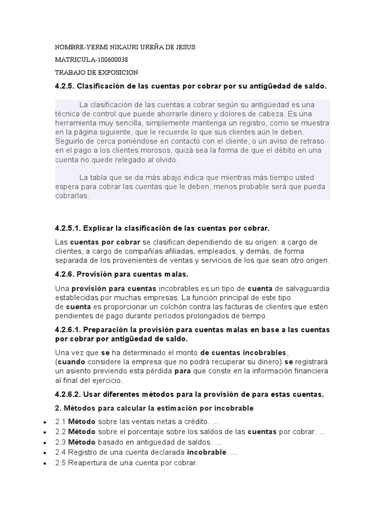 Trabajo de Exposicion de Contabilidad 2 | PDF | Contabilidad | Business Trabajo de Exposicion de Contabilidad 2 | PDF | Contabilidad | Business