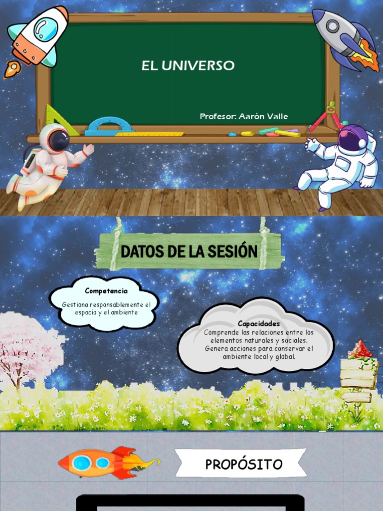Sesion 2 - El Universo | PDF | Universo | Estrellas