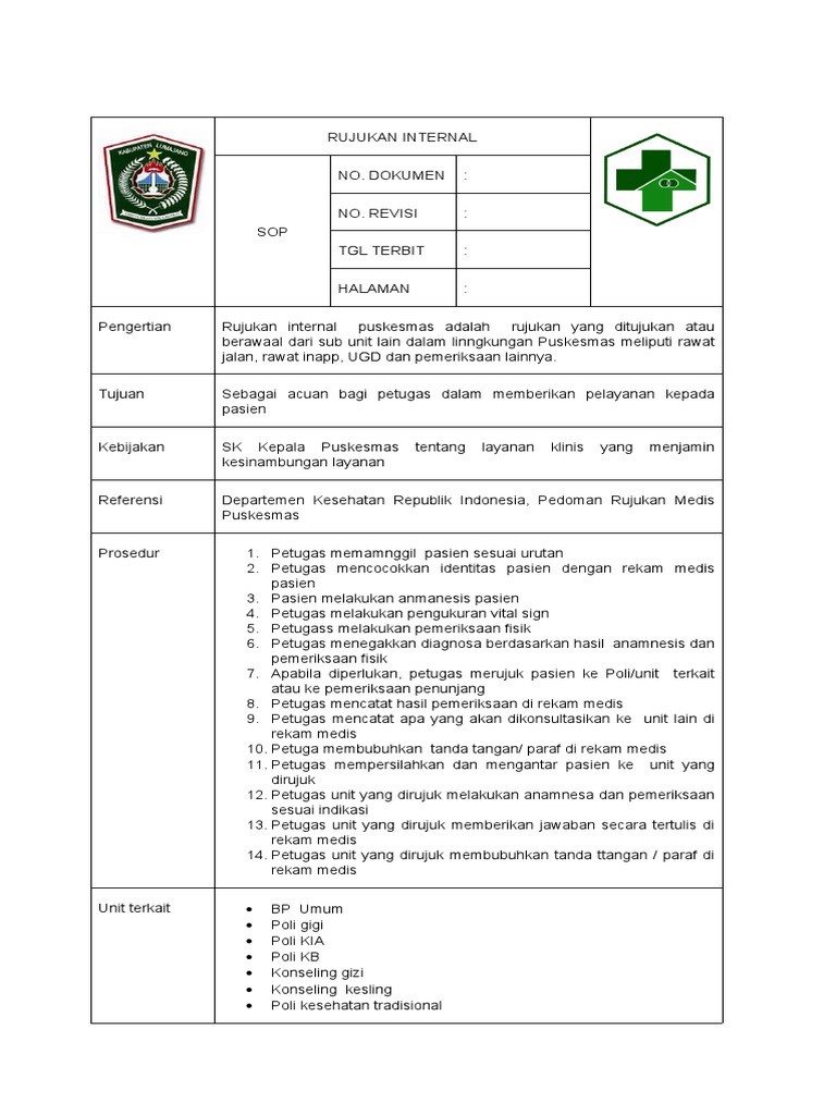Rujukan Internal | PDF