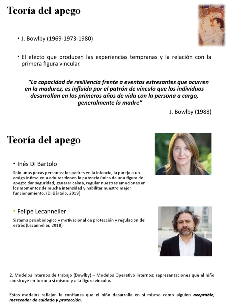 Teoría Del Apego | PDF | Teoría de apego | Las emociones