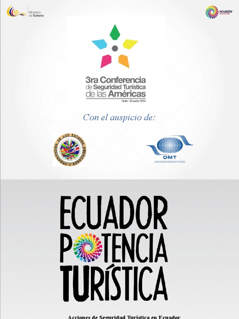 Seguridad Turística en Ecuador: Estrategias y Normativas | PDF ...