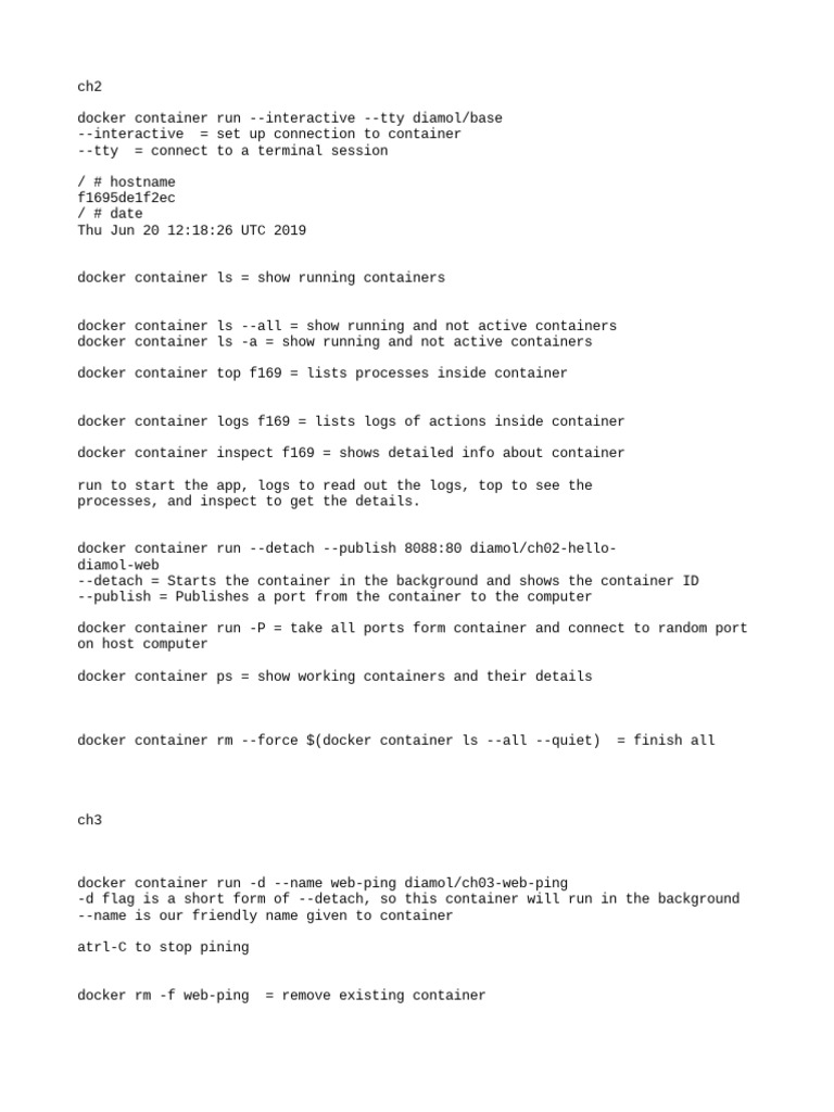 Docker Notes Pdf Software Engineering Computing 8972