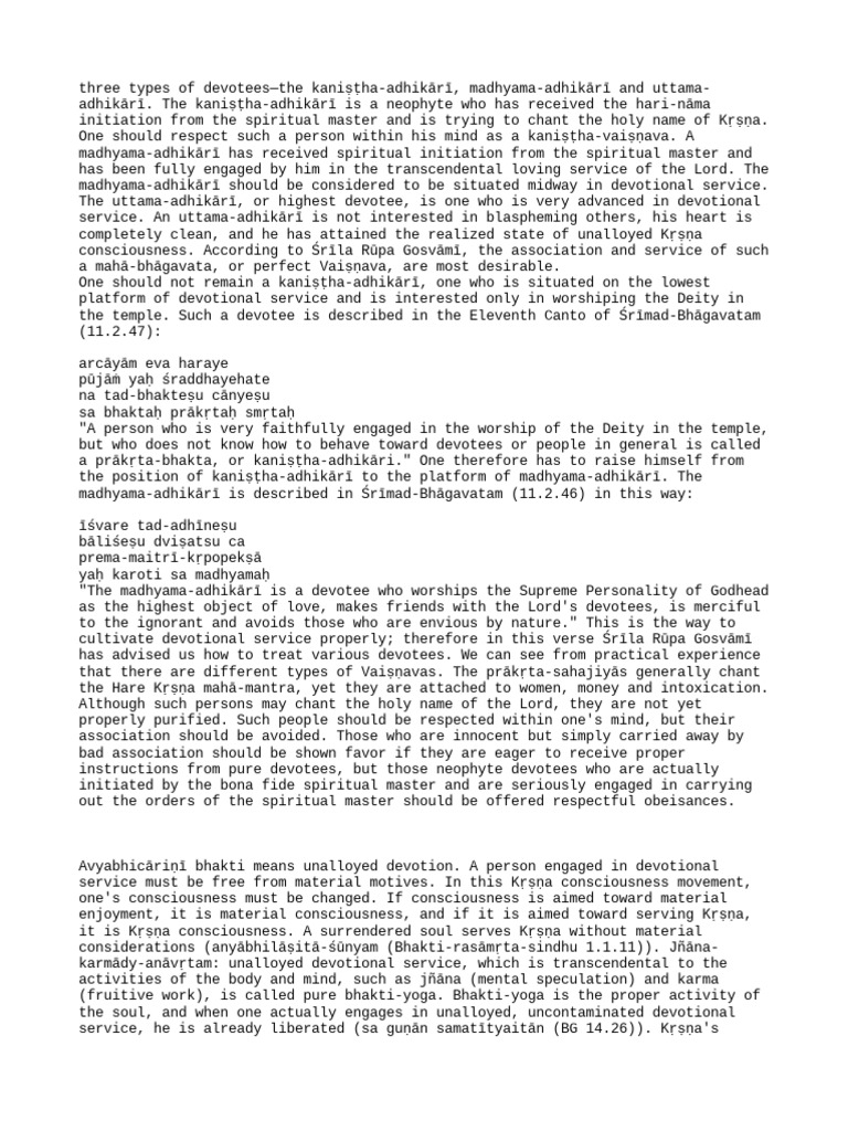 3 Types of Devotee | Download Free PDF | Bhakti | Spirituality