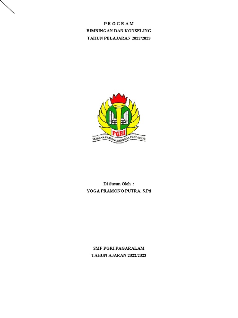 Program BK POP Kelas VII | PDF