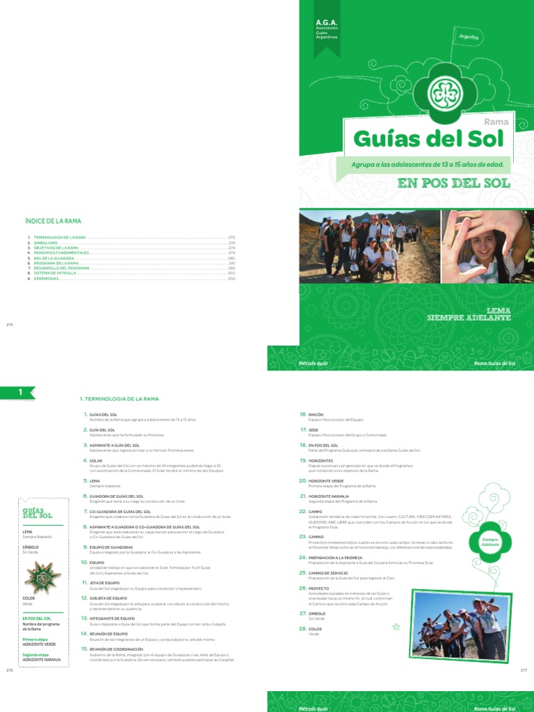 Rama Guias Del Sol | PDF | Dom | Adultos