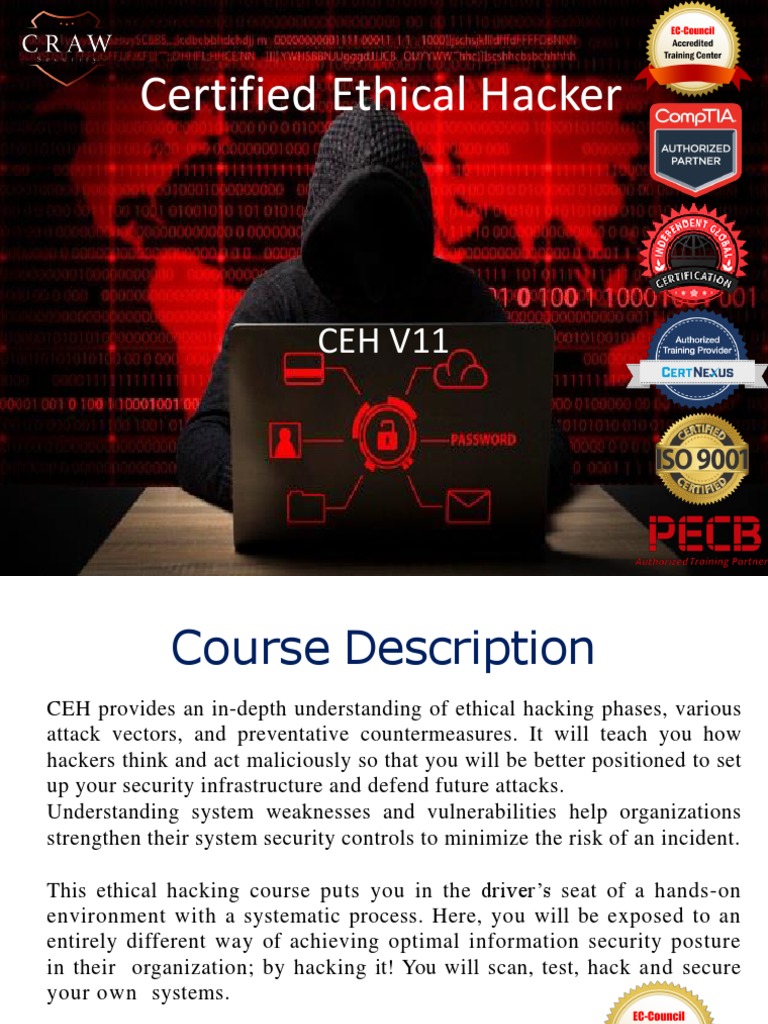 Certified Ethical Hacker: Ceh V11 | PDF | Security | Computer Security