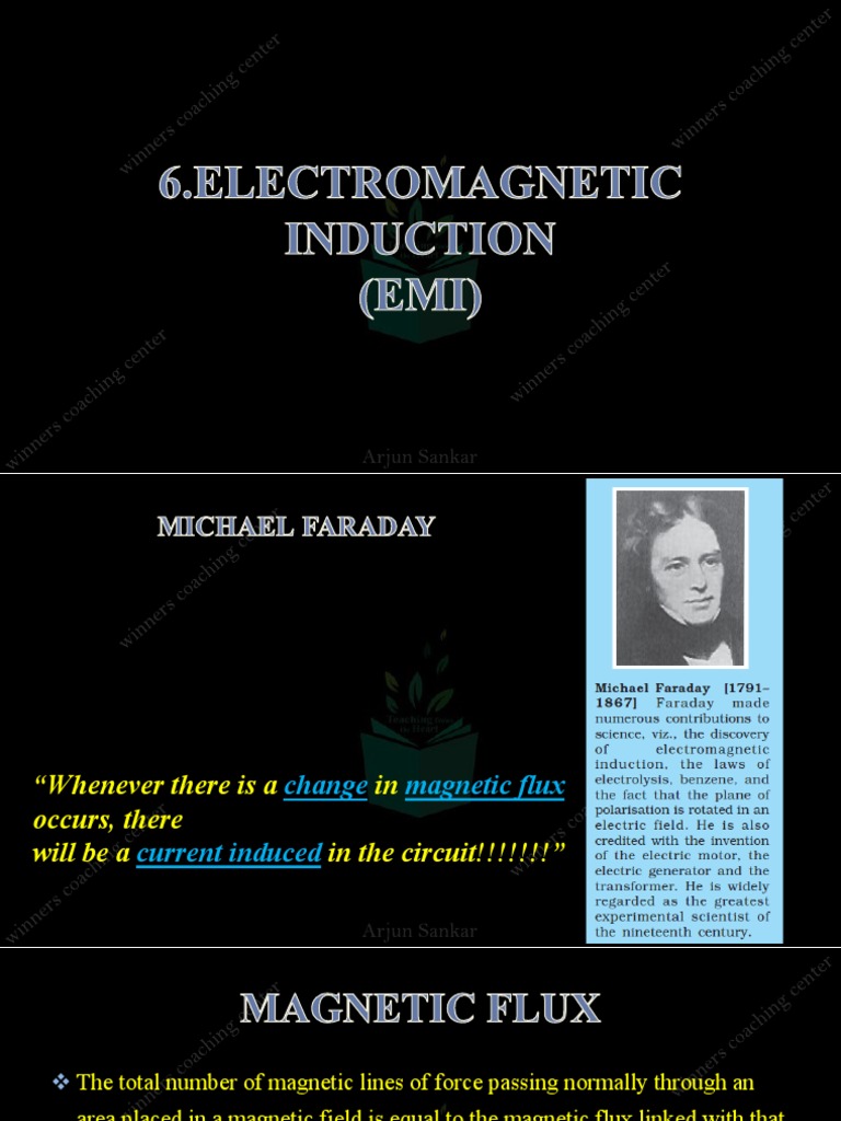 EMI PDF | PDF | Electromagnetic Induction | Inductance