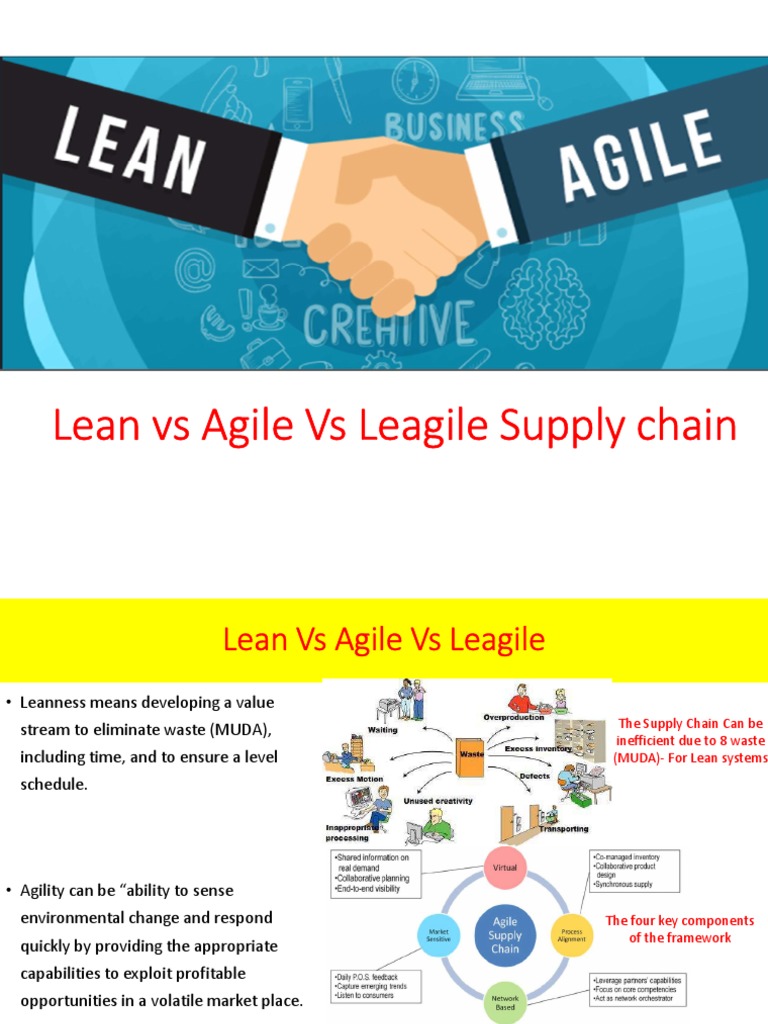 PPT Lean vs Agile vs Leagile supply chain | PDF | Lean Manufacturing | Supply Chain