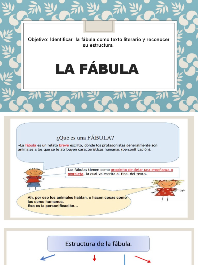 La Fábula | PDF