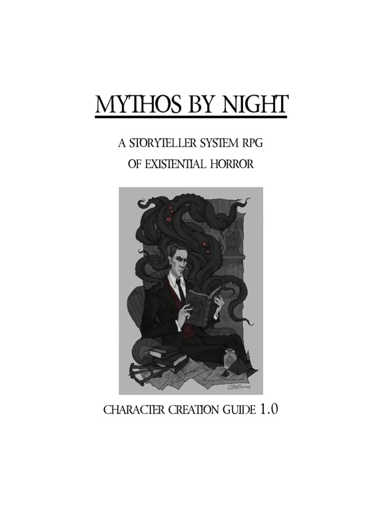 Mythos by Night: A Storyteller System RPG of Existential Horror | Download Free PDF | Self ...