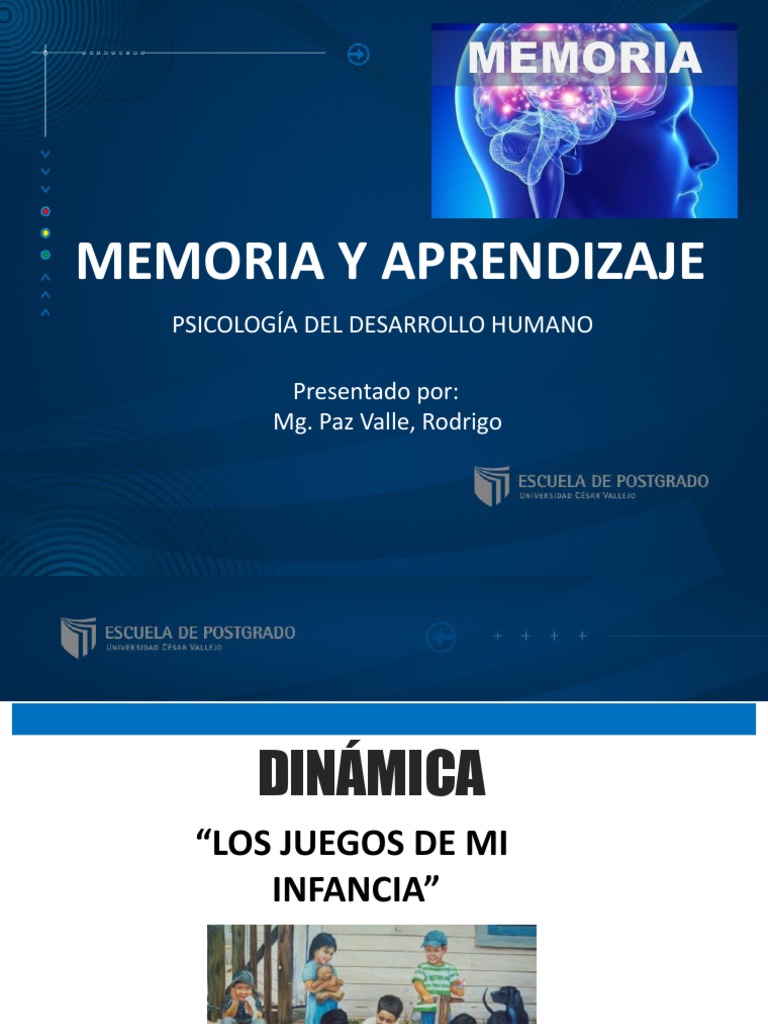 Memoria y Aprendizaje | PDF | Memoria | Aprendizaje