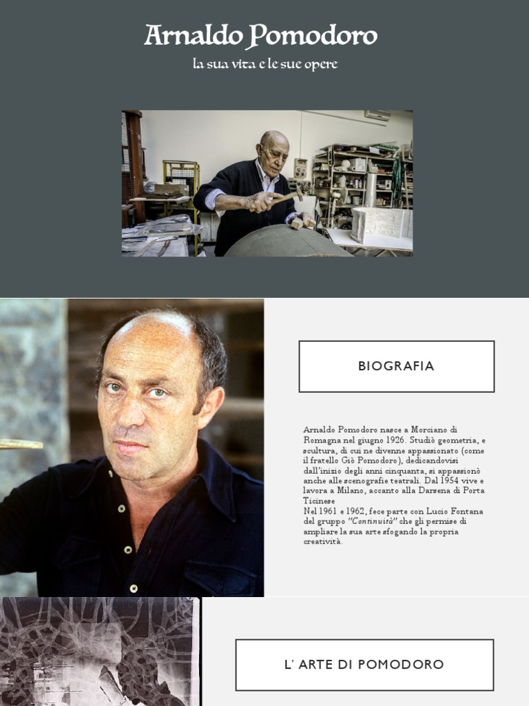 Arnaldo Pomodoro | PDF