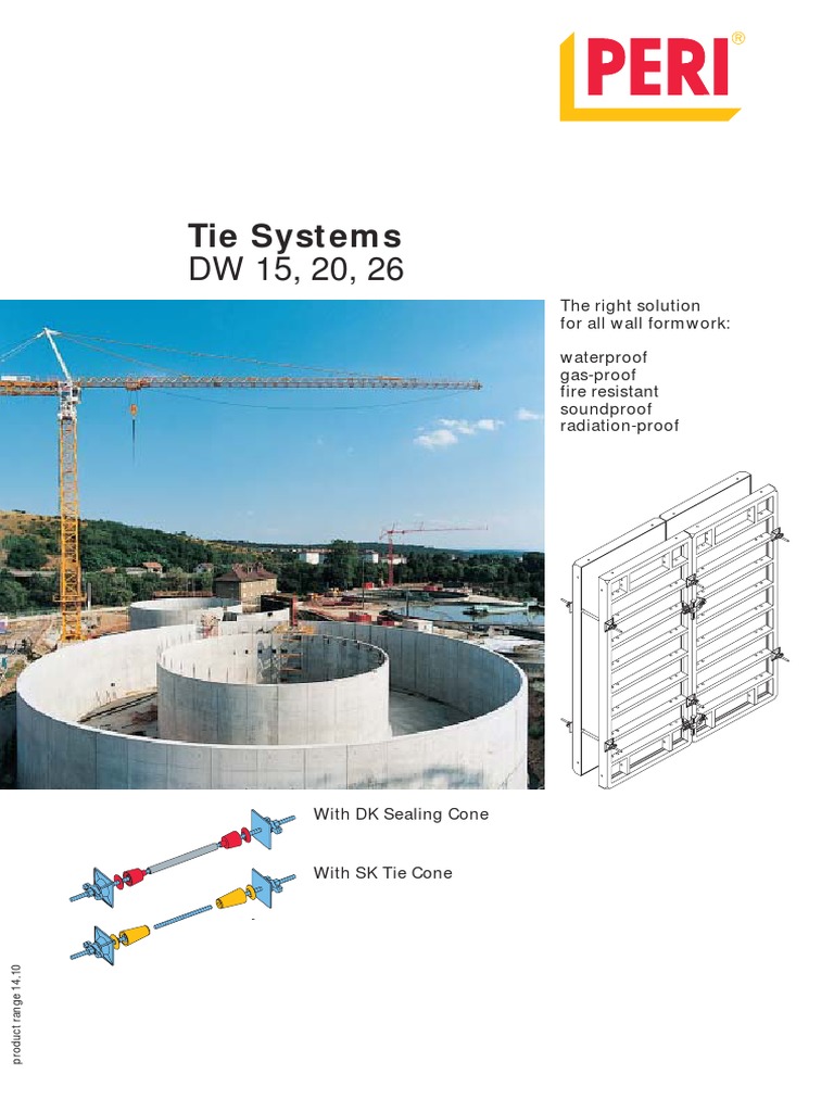 Tie Systems: The Right Solution For All Wall Formwork: Waterproof Gas ...