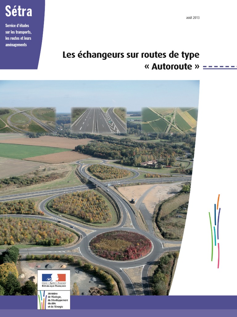 Les Échangeurs Du Routes Types Autoroutes | PDF | Autoroute | Accélération