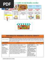 UNA TIENDA EN NUESTRA AULA. Proyecto | PDF | Aprendizaje | Salón de clases