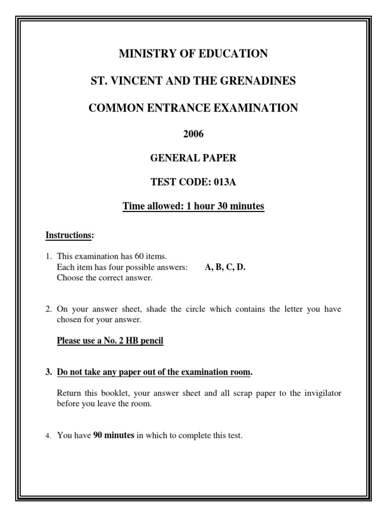 Cee General Paper 2006 | PDF | Magnet | Soil