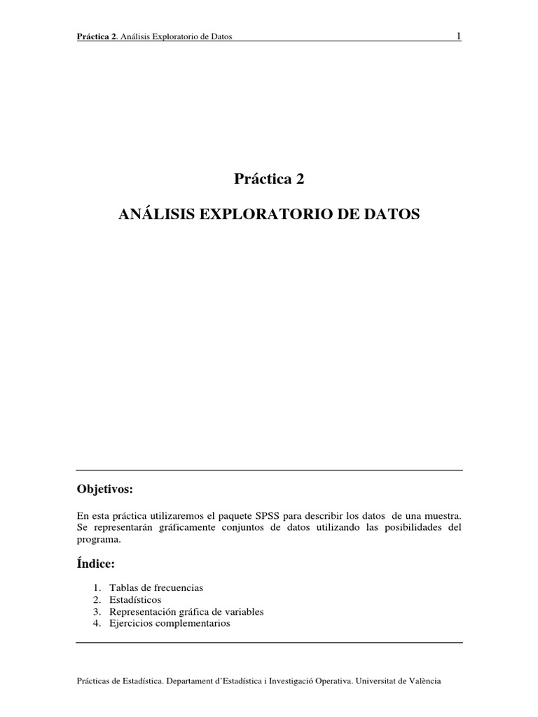 Practica 2 | PDF | Cuantil | Spss