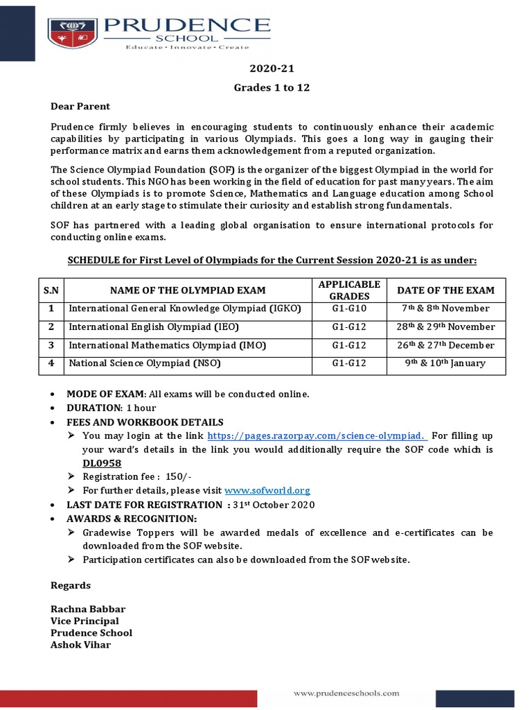 2020-21 Grades 1 To 12: TH TH TH TH TH TH TH TH | PDF | Sports ...