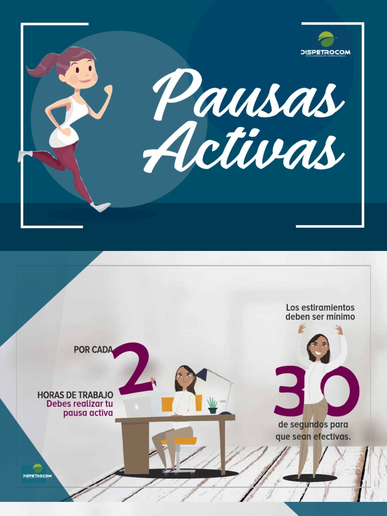 Cartilla Pausas Activas | PDF | Cerebro | Mano
