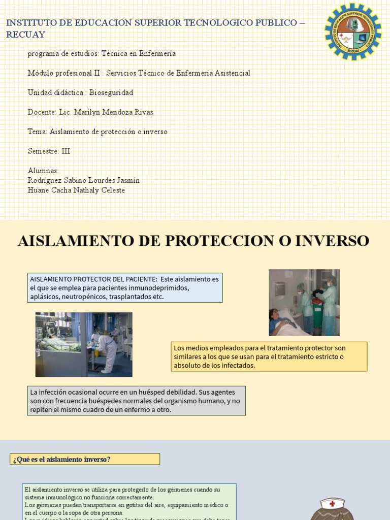 Protegiendo la salud de pacientes inmunocomprometidos: Requisitos y ...