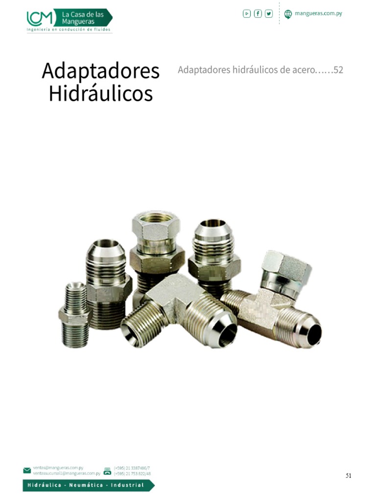 Adaptadores Hidraulicos | PDF