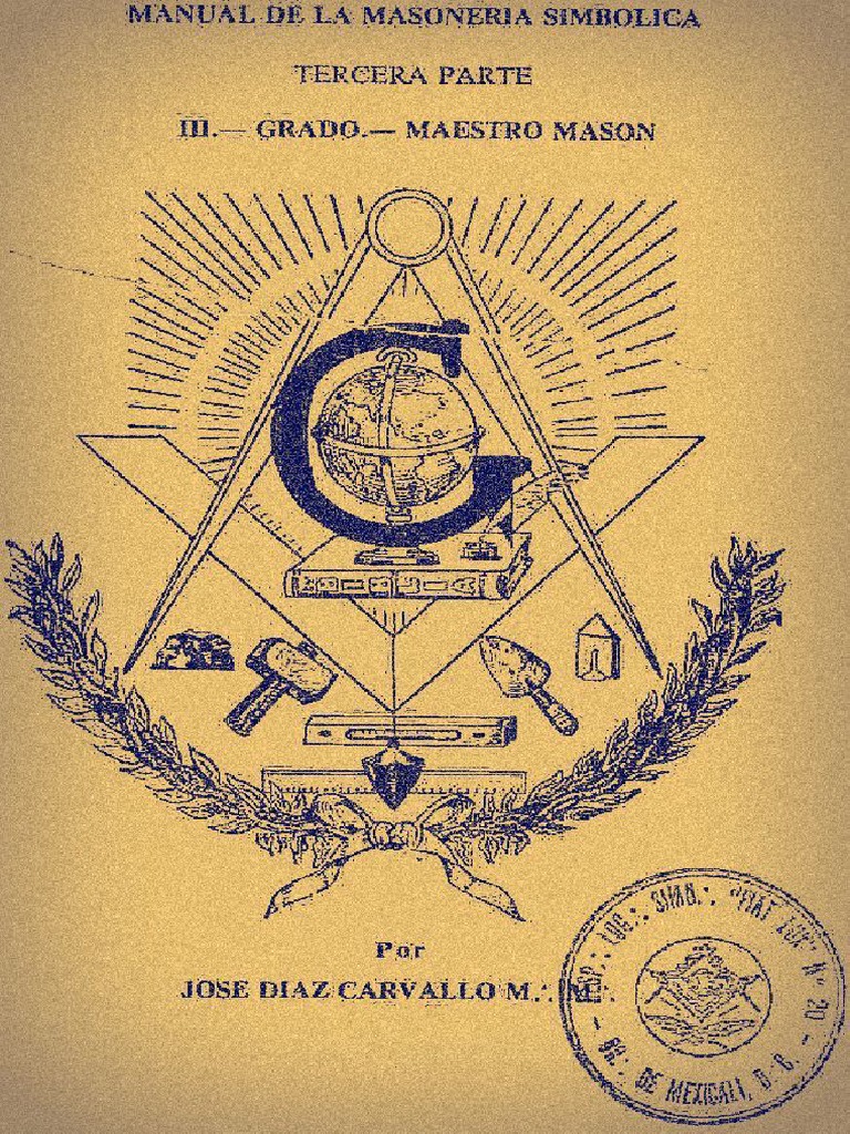 Diaz Carvallo Jose Manual Del Maestro Mason | PDF | Vida | Muerte