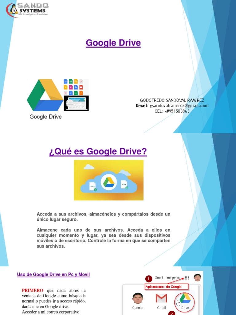 Guia de Aprendizaje Google Drive | PDF