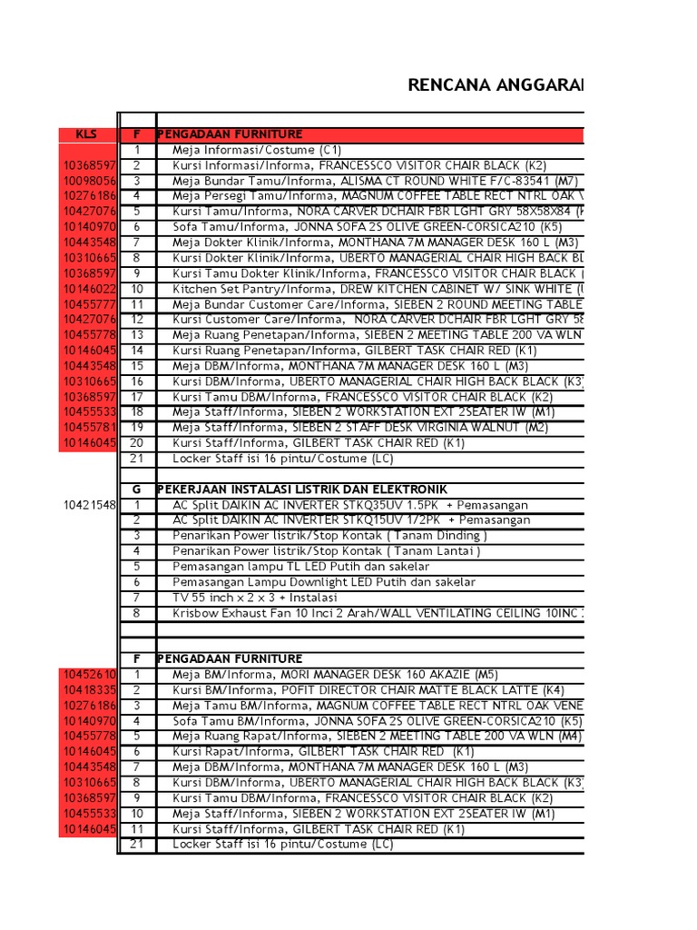 BQ Pelindo (RINI FILE) | PDF | Room | Home