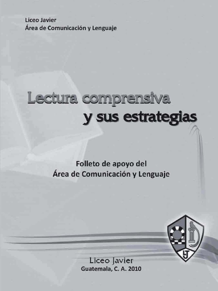 Lectura Comprensiva y Sus Estrategias Liceo Javier | PDF