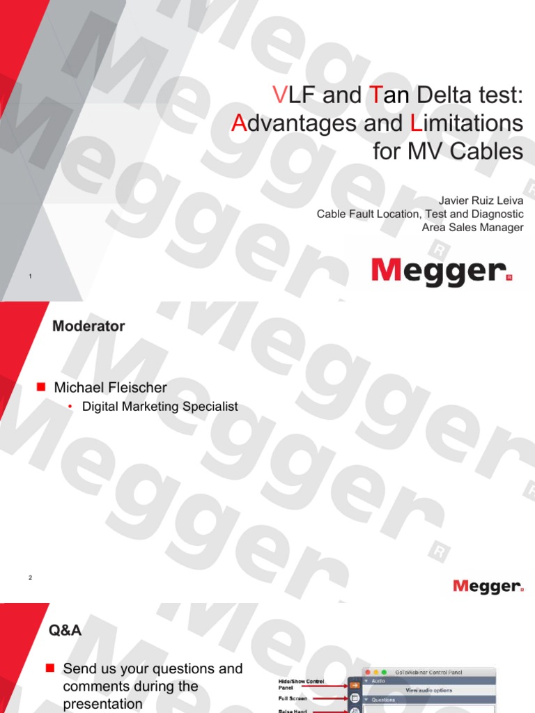 VLF and Tan - Delta On MV Cables W - Compressed | PDF | Insulator ...