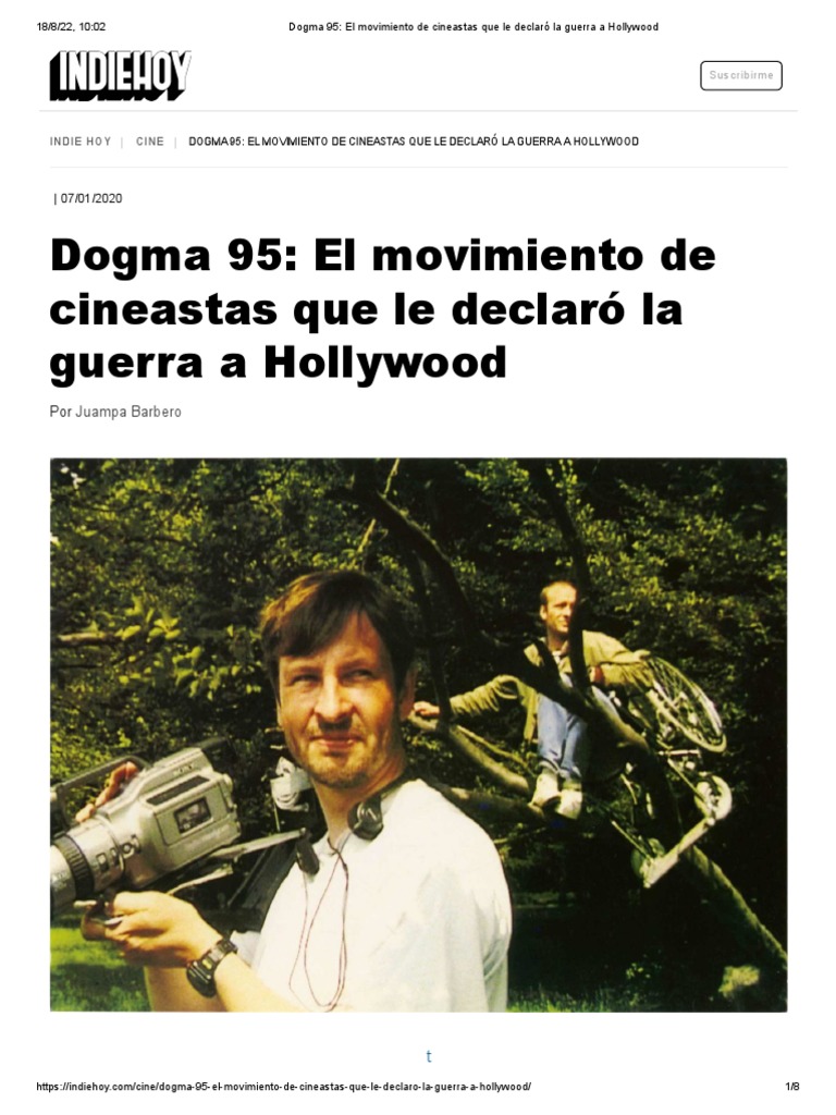Dogma 95 - El Movimiento de Cineastas Que Le Declaró La Guerra A ...