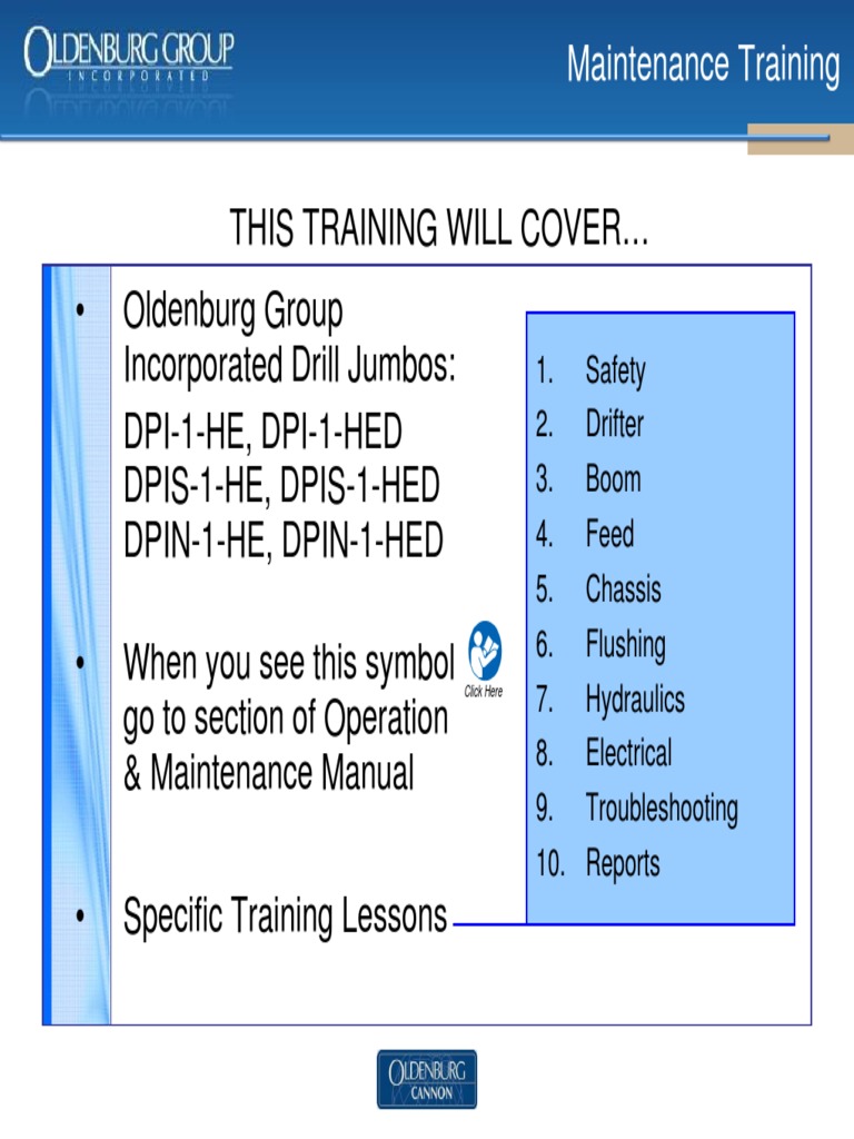 Maintenance Training Drill Jumbos | PDF | Engines | Mechanical Engineering