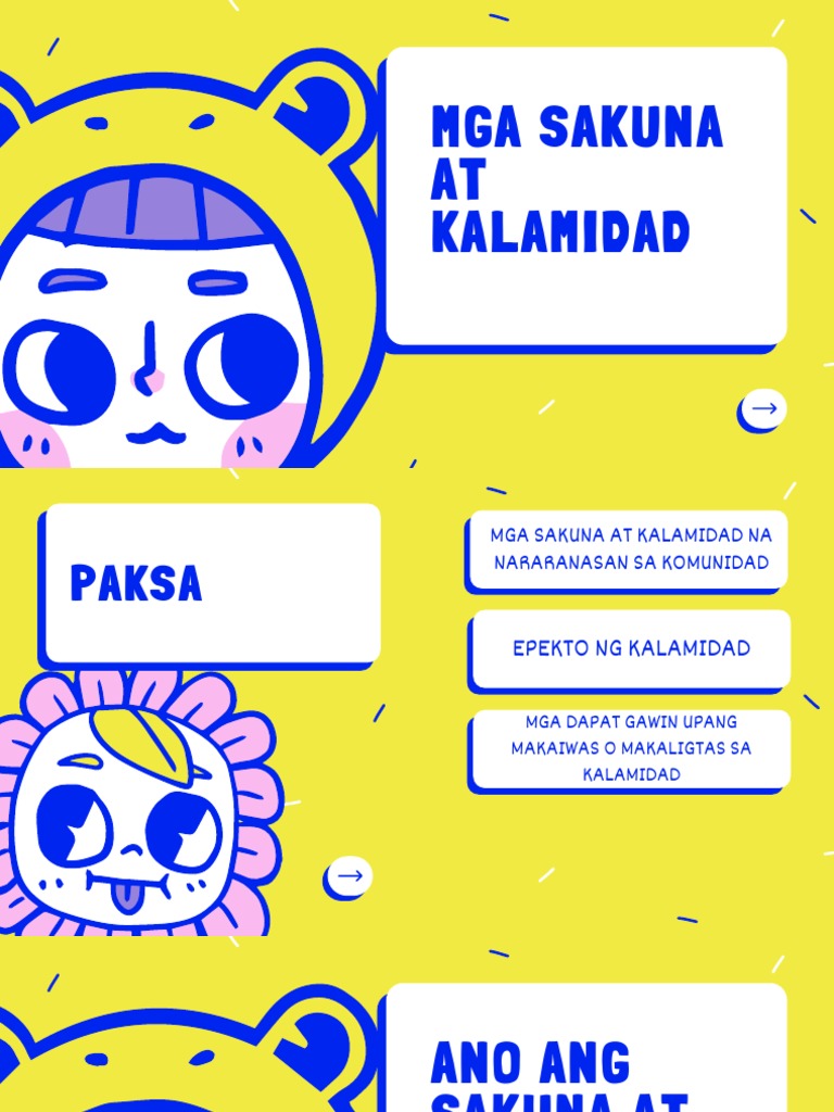 2.2 Mga Sakuna at Kalamidad | PDF