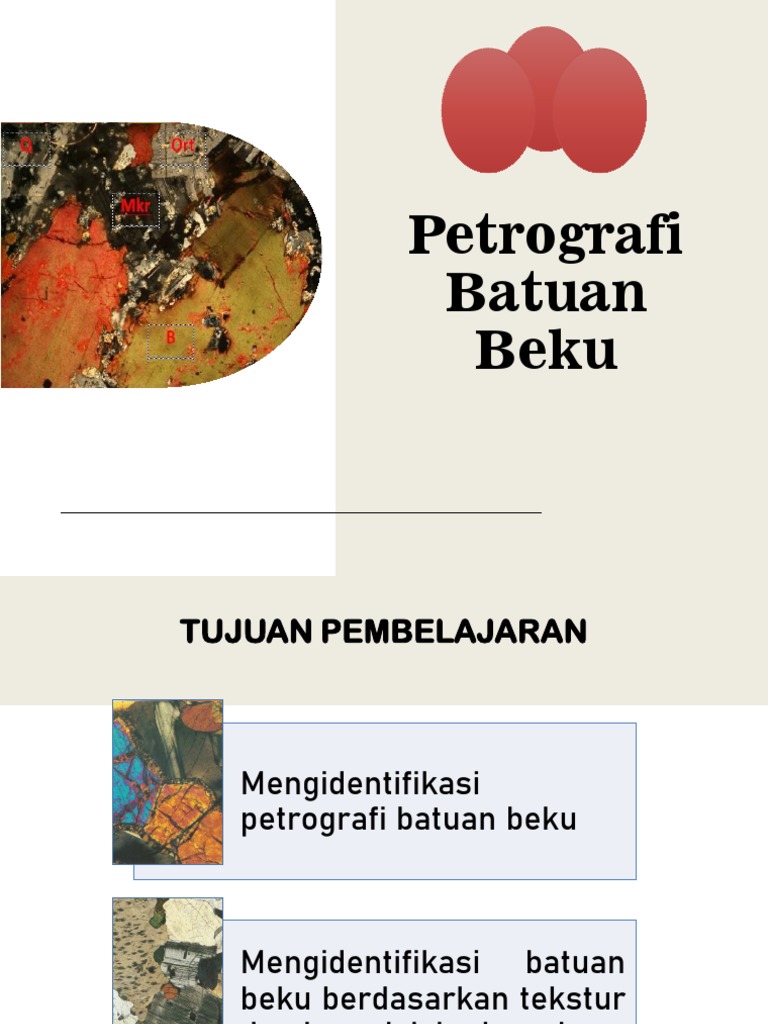 Petrografi Batuan Beku dan Identifikasinya | PDF