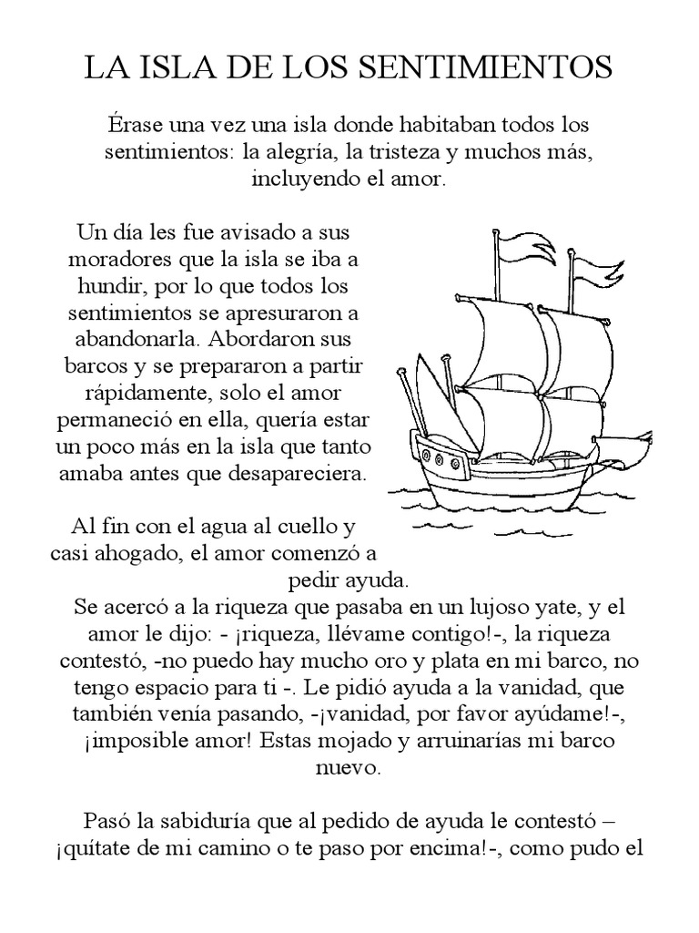 La Isla de Los Sentimientos | PDF