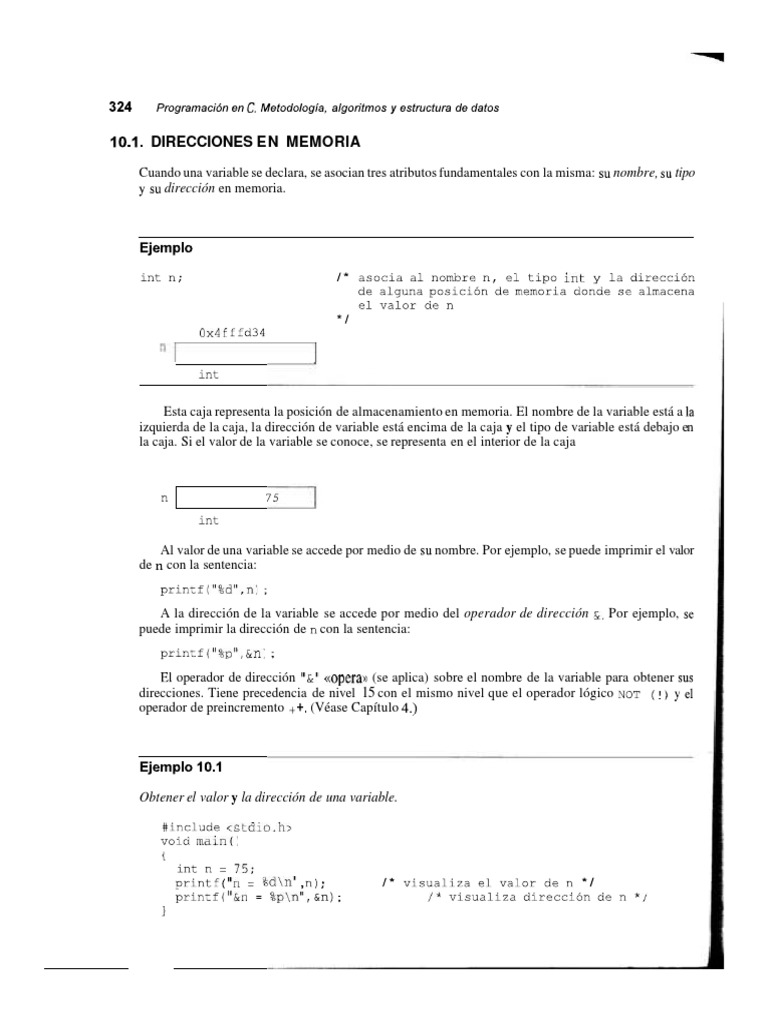 Punt Eros | PDF | Puntero (Programación de computadora) | Estructura de datos de matriz