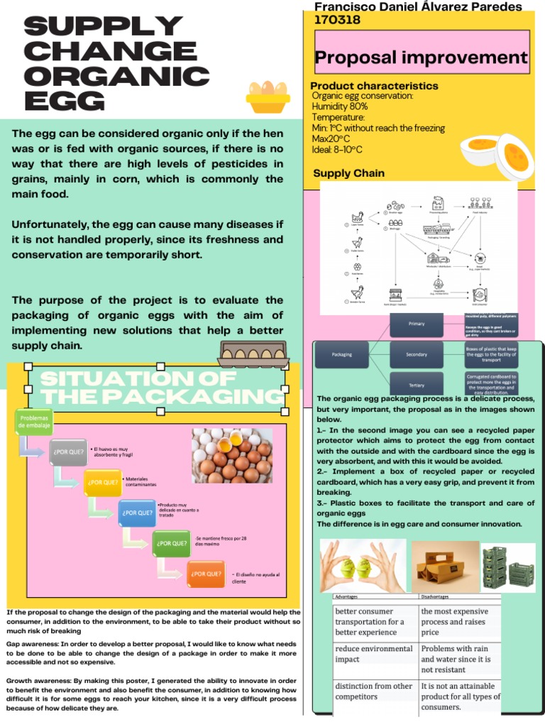 Cadena de Suministro Del Huevo | PDF | Recycling | Packaging And Labeling