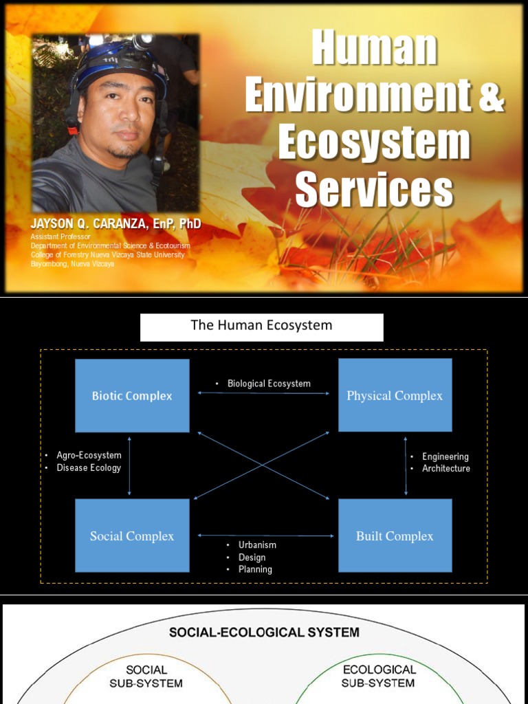 01-Human Environment Ecosystem Services - JQC | PDF | Ecosystem ...
