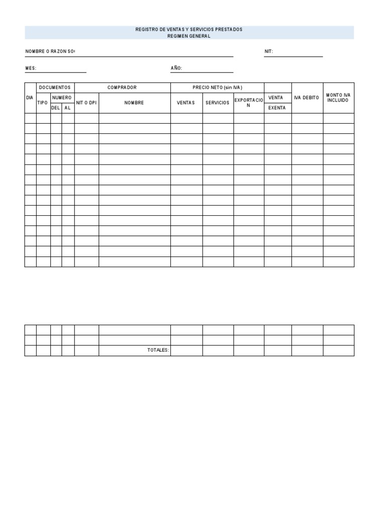 Plantilla Libro Compras y Ventas | PDF | Business