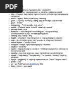 Bikol Words | PDF