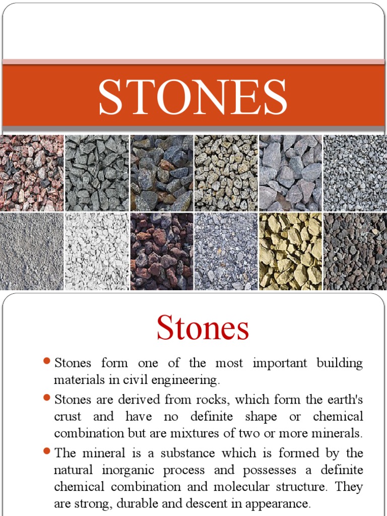 Stones | PDF | Rock (Geology) | Igneous Rock
