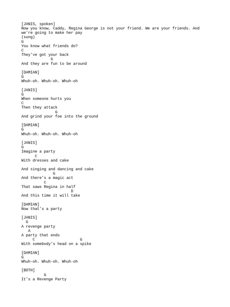 ?revenge party uke | PDF